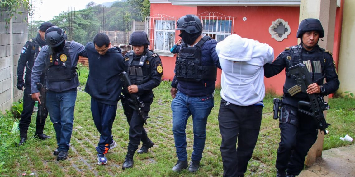 Policia De Guatemala Reporta Captura De Pandilleros Salvadoreños